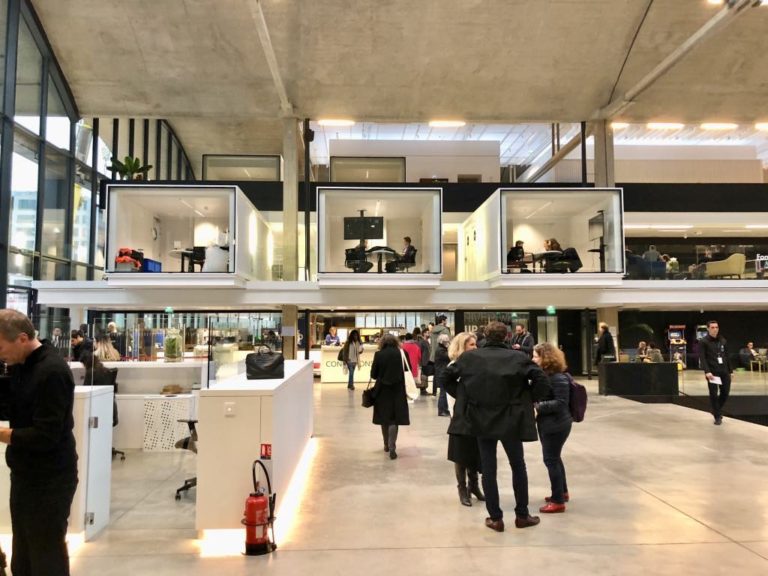 Station F, world's largest startup incubator, located in Paris, France ...