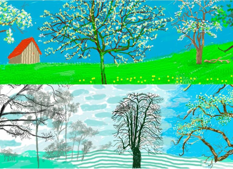 Review of David Hockney: A Year in Normandy | Paris Update